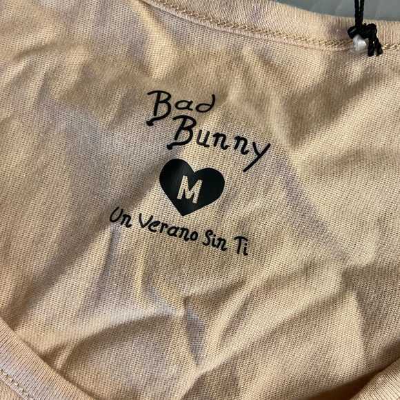 Bad Bunny | Tops | Bad Bunny Un Verano Sin Ti Official Merch | Poshmark